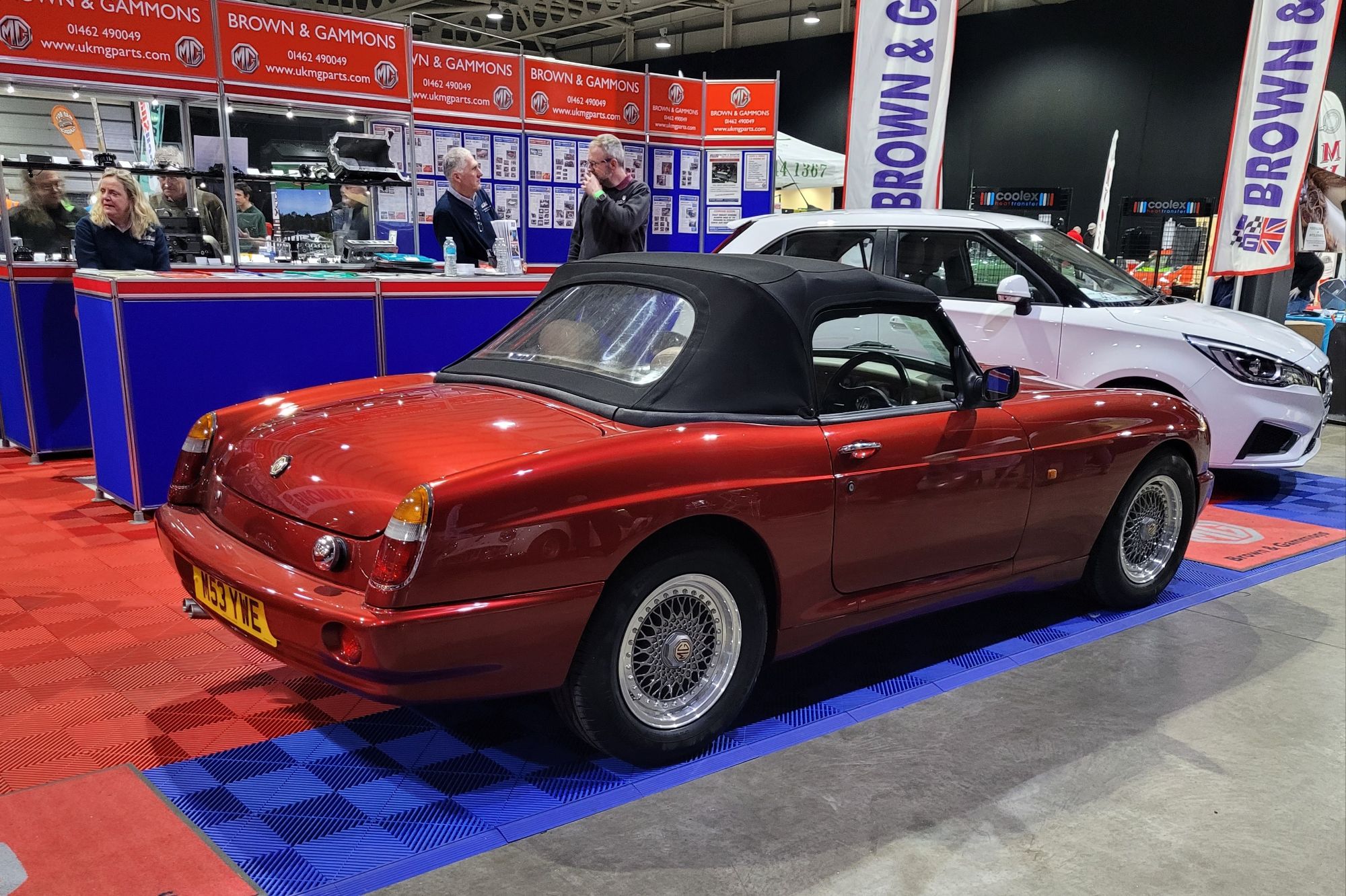 MG and Triumph Spares Show – MG RV8 info news and reviews