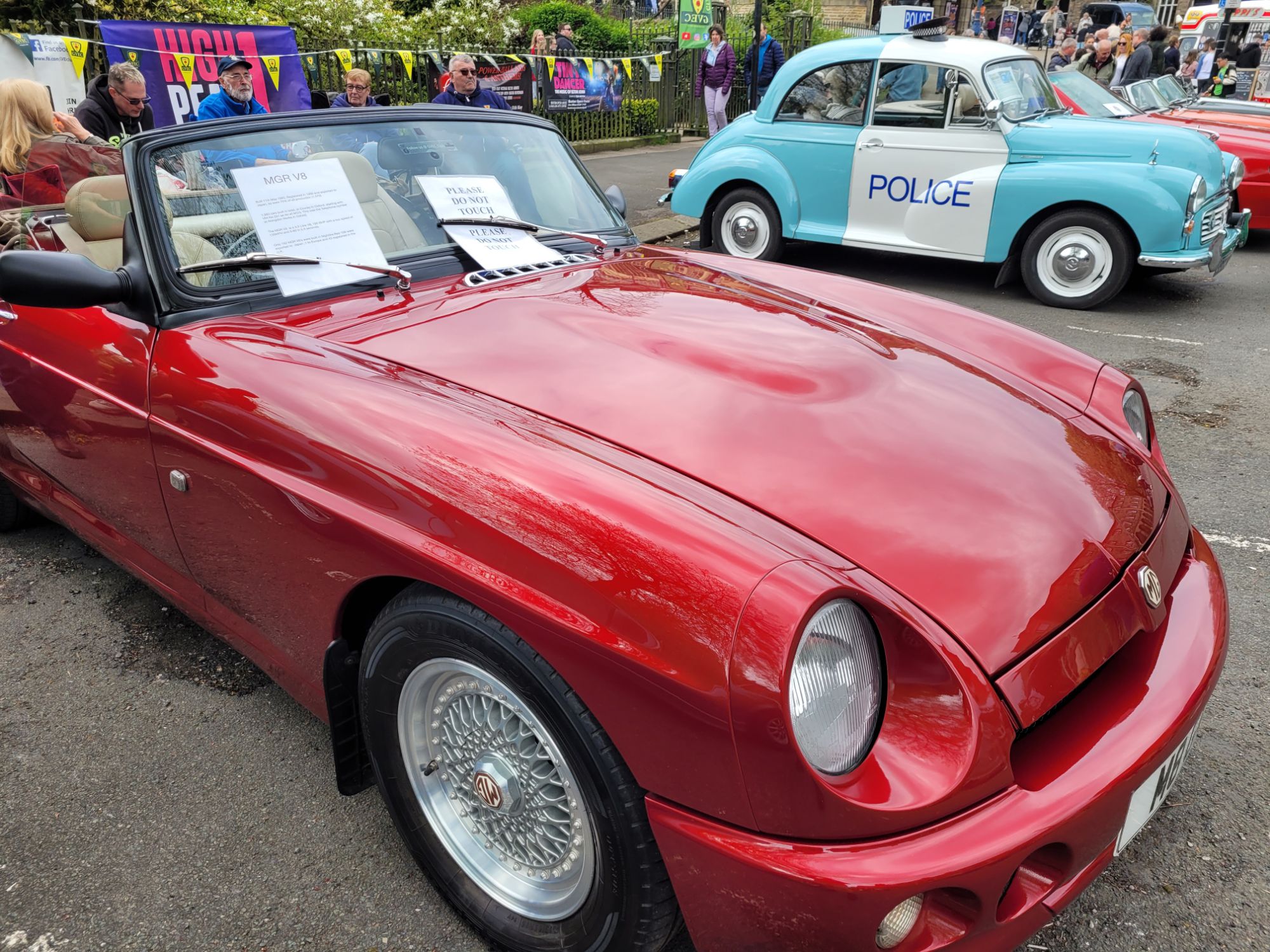 Buxton Spring Fair 2024 – MG RV8 info news and reviews
